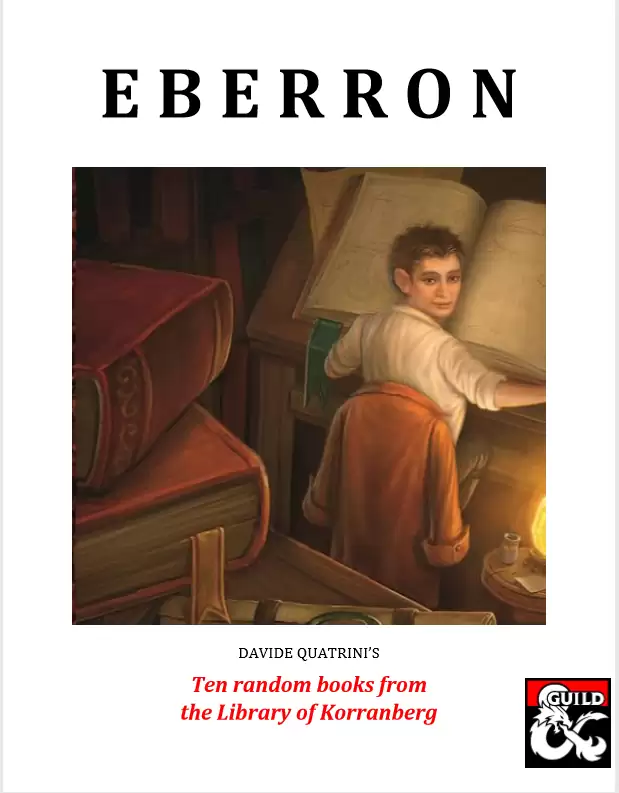 Eberron - Ten random books from the Library of Korranberg - Dungeon ...