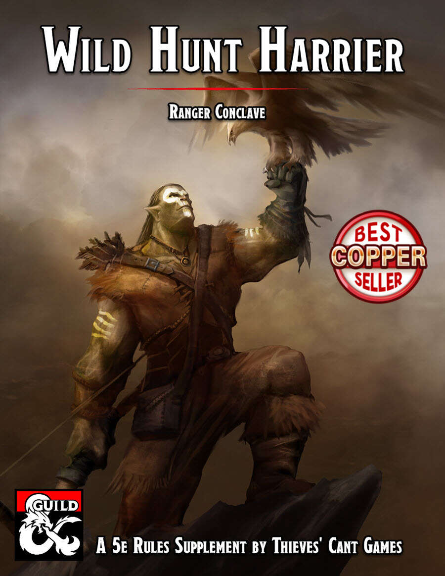 Wild Hunt Harrier Ranger Archetype - Dungeon Masters Guild | DriveThruRPG