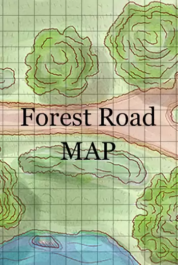 Forest Road Map - Dungeon Masters Guild | DriveThruRPG