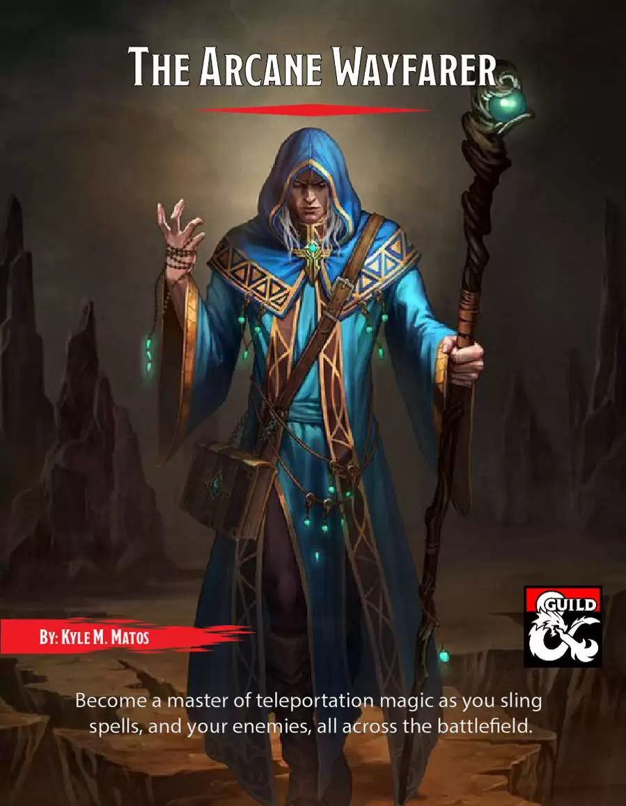 The Arcane Wayfarer - a Wizard Sub-Class - Dungeon Masters Guild ...