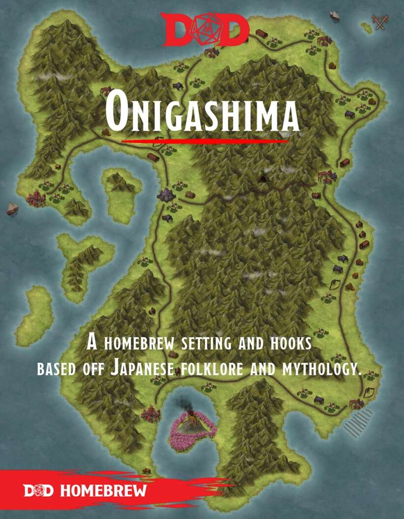 Onigashima - Dungeon Masters Guild | DriveThruRPG