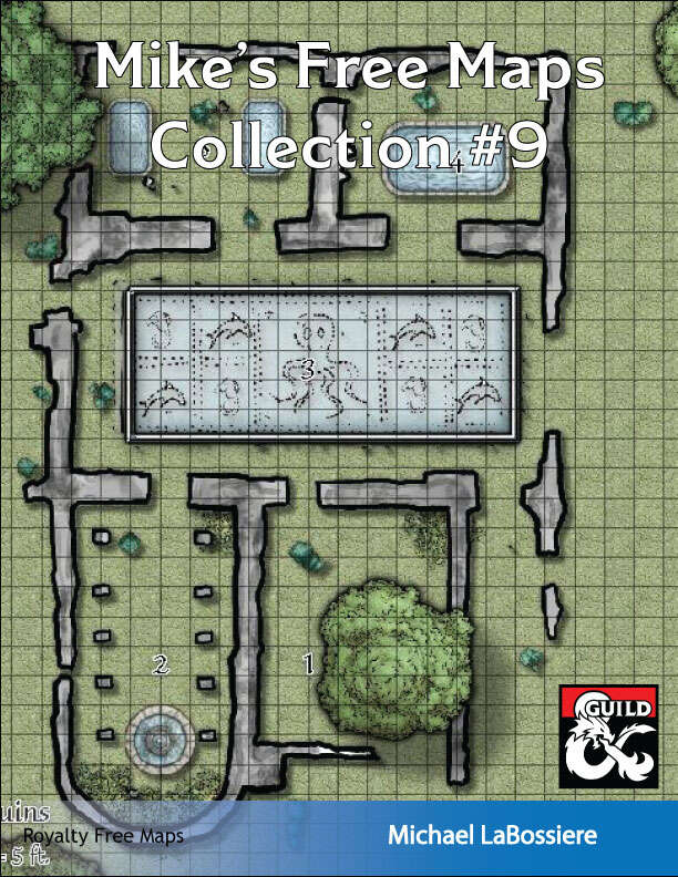 Mike's Free Maps Collection #9 - Dungeon Masters Guild | DriveThruRPG