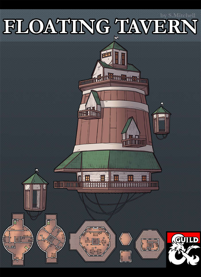 Floating Tavern - Dungeon Masters Guild | DriveThruRPG
