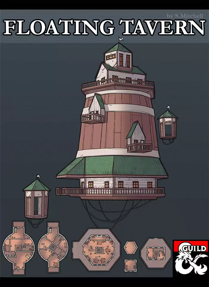 Floating Tavern - Dungeon Masters Guild | DriveThruRPG