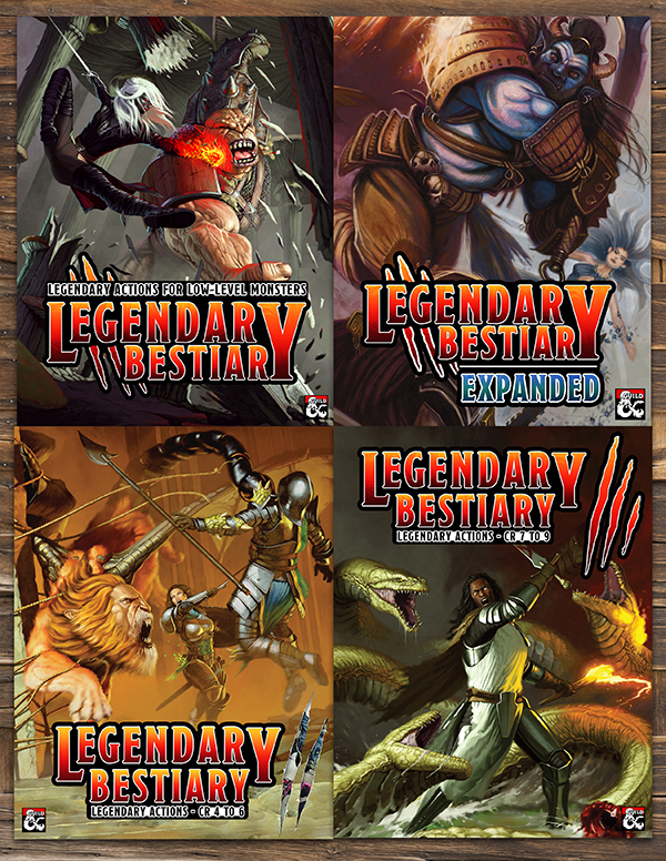 Legendary Bestiary [BUNDLE] - Dungeon Masters Guild | DriveThruRPG