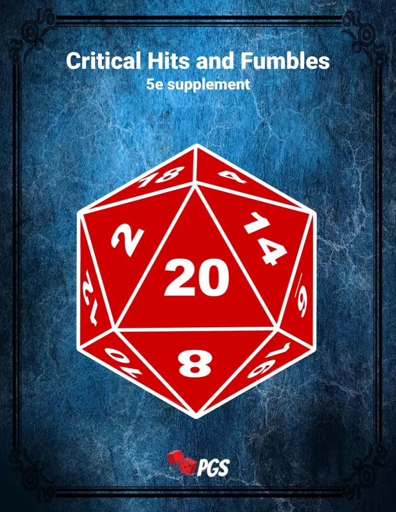 Critical Hits and Fumbles - Dungeon Masters Guild | DriveThruRPG