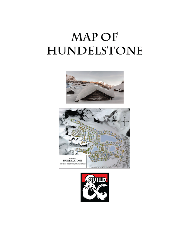 Map of Hundelstone - Dungeon Masters Guild | DriveThruRPG