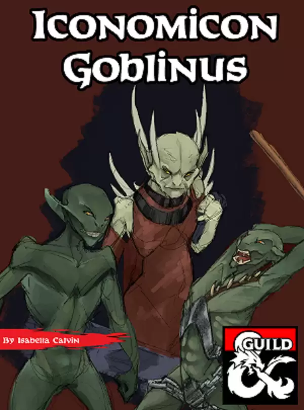Iconomicon Goblinus-10 Pack Goblin Art - Dungeon Masters Guild | DriveThruRPG