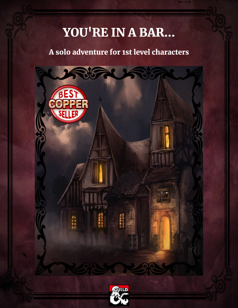 You're in a Bar - Dungeon Masters Guild | DriveThruRPG