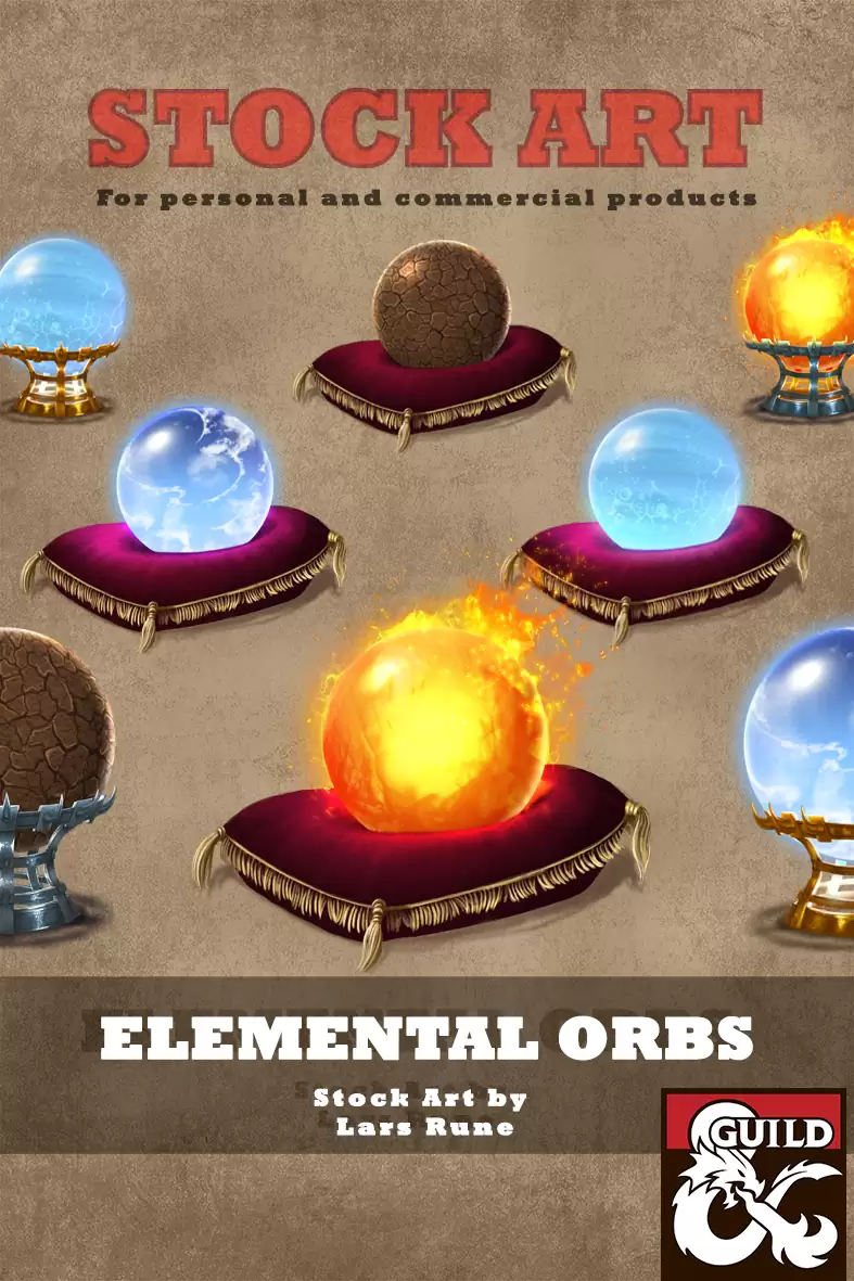 Elemental Orbs - Dungeon Masters Guild | DriveThruRPG