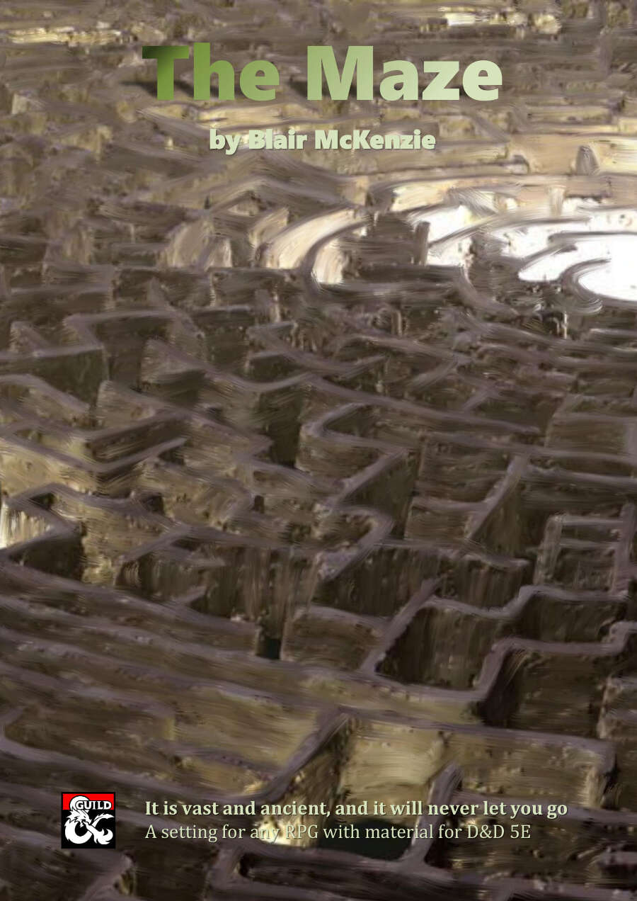 The Maze - Dungeon Masters Guild | DriveThruRPG