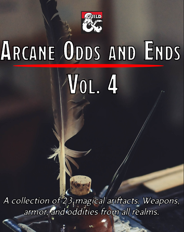 Arcane Odds and Ends - Vol. 4. 23 Monthly Magic Items! - Dungeon ...