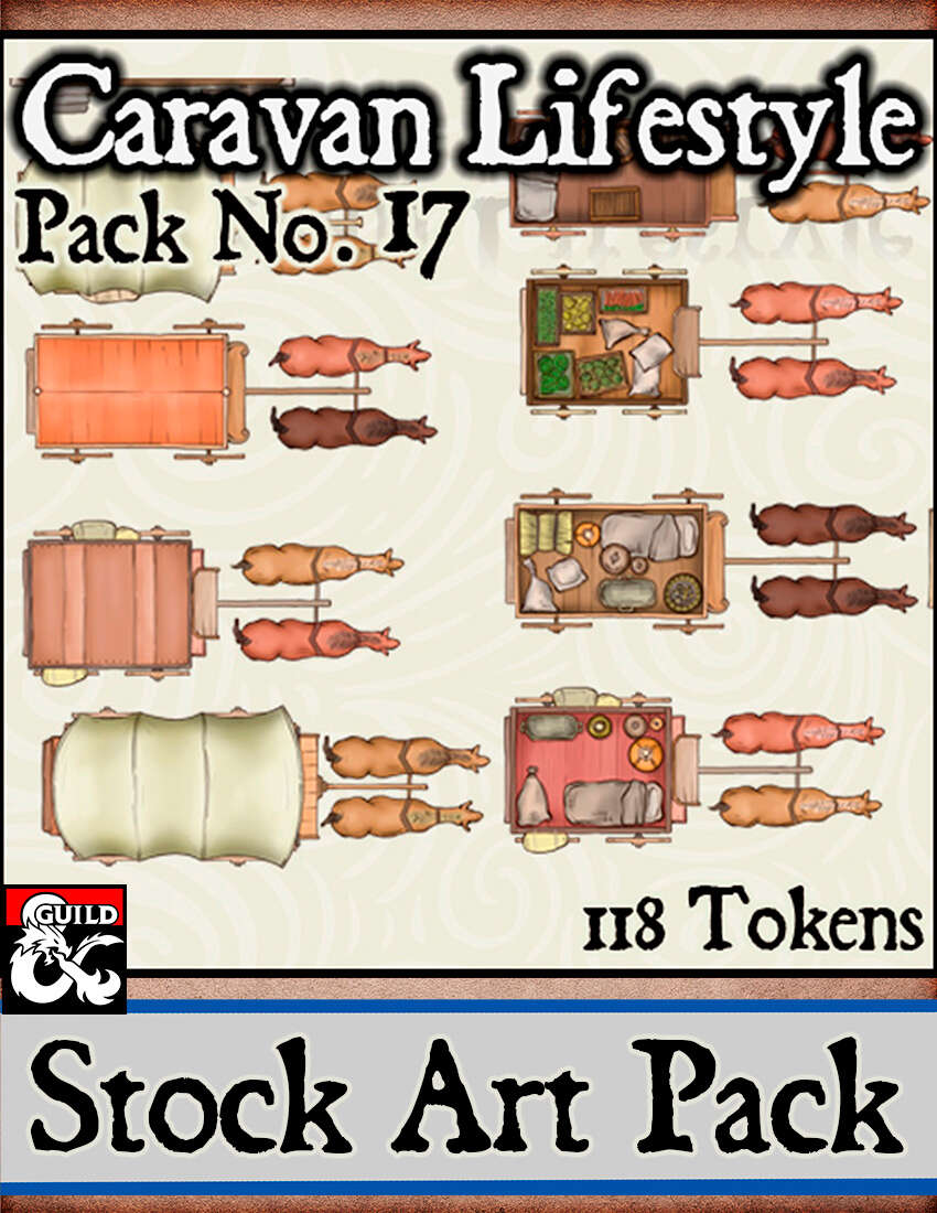 Caravan Lifestyle - Stock Art Pack - Dungeon Masters Guild | DriveThruRPG