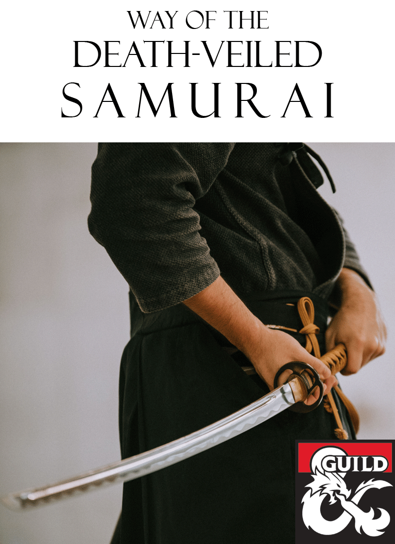 Death-Veiled Samurai - Dungeon Masters Guild | DriveThruRPG