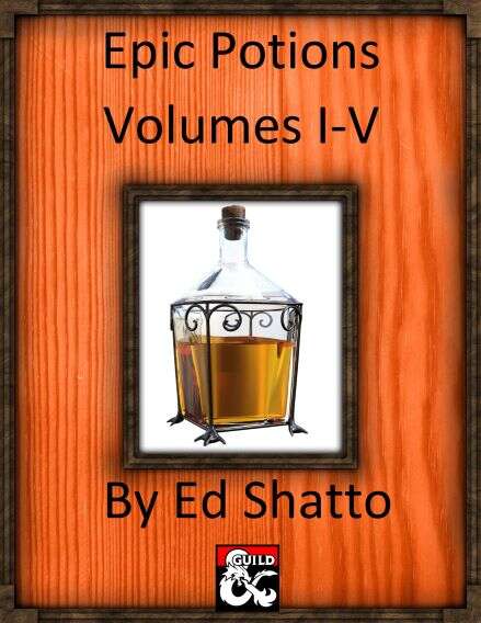 Epic Potion I to V [BUNDLE] - Dungeon Masters Guild | DriveThruRPG