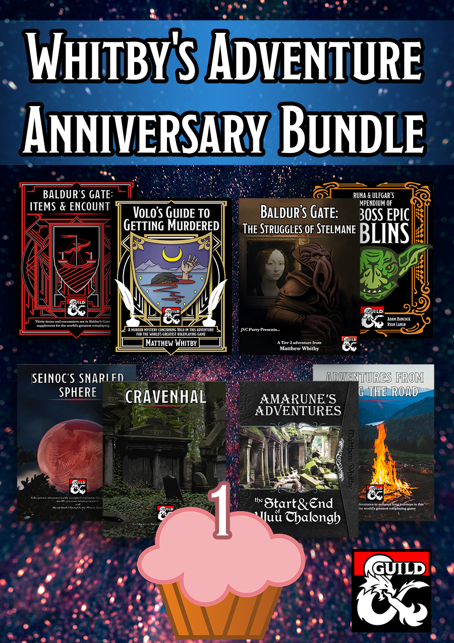 Whitby's Adventure Anniversary [BUNDLE] - Dungeon Masters Guild ...