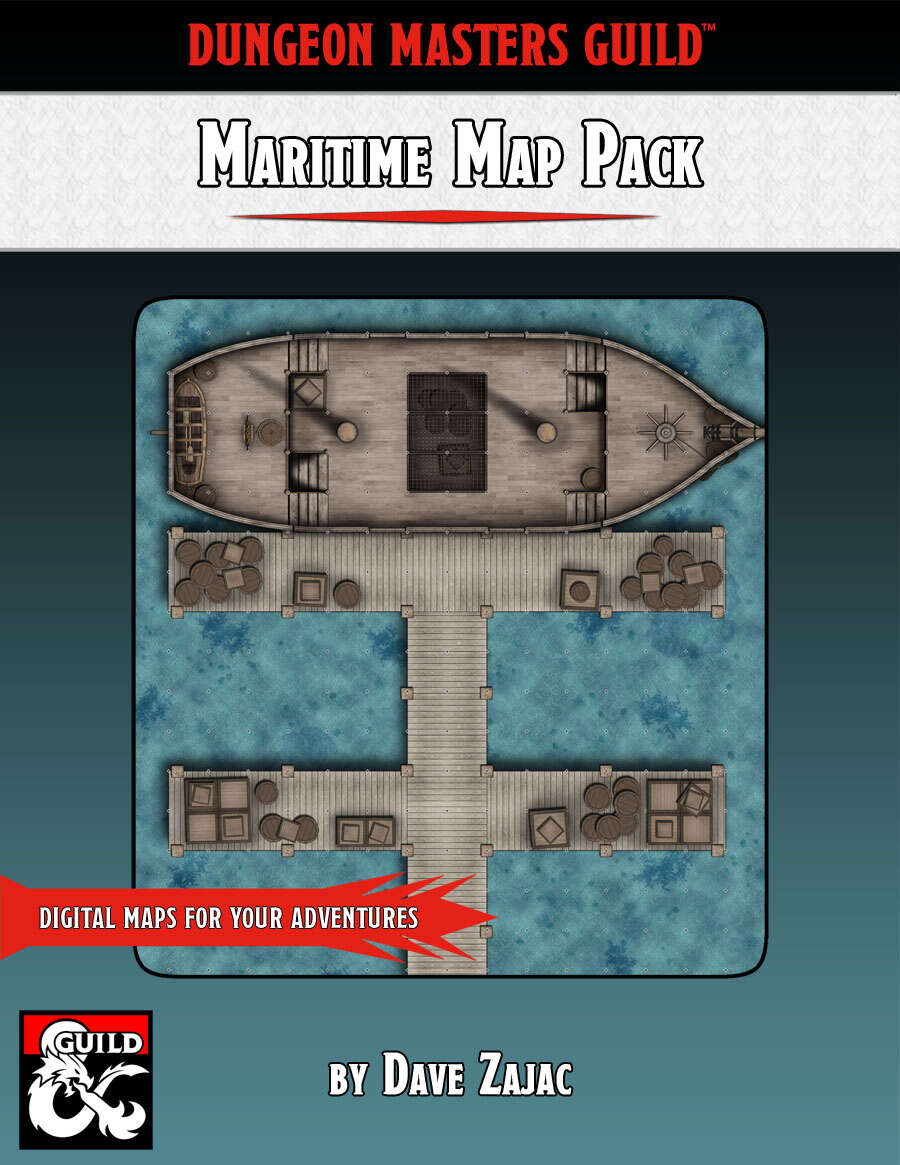 Maritime Map Pack - Dungeon Masters Guild | DriveThruRPG