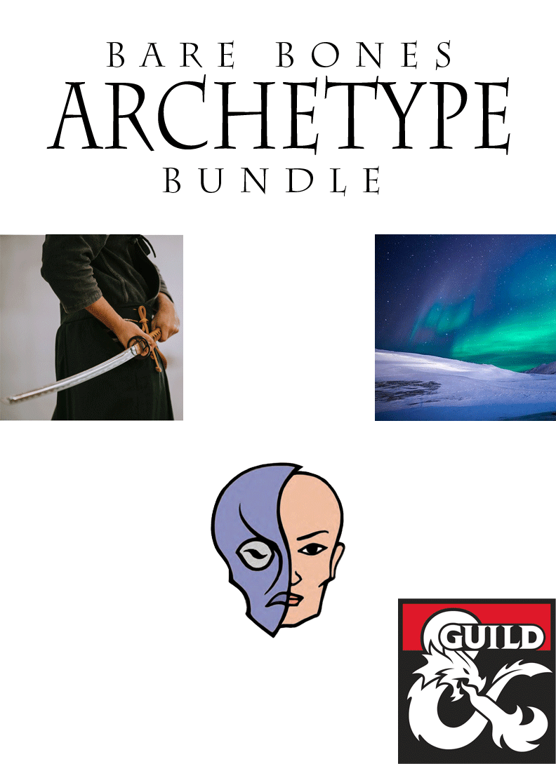 Bare-Bones Bundle: Three Subclasses - Dungeon Masters Guild | DriveThruRPG