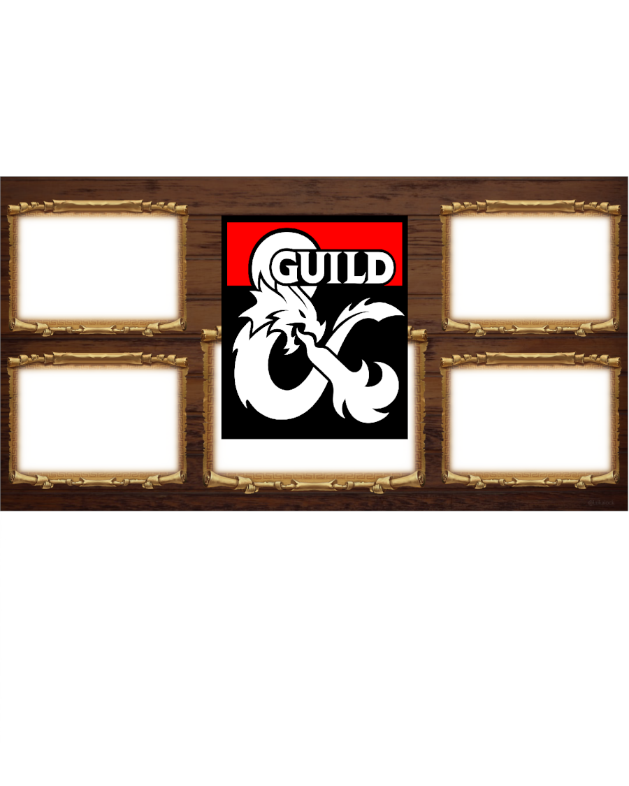TTRPG Streaming Overlay - Wood and Scroll - Dungeon Masters Guild ...