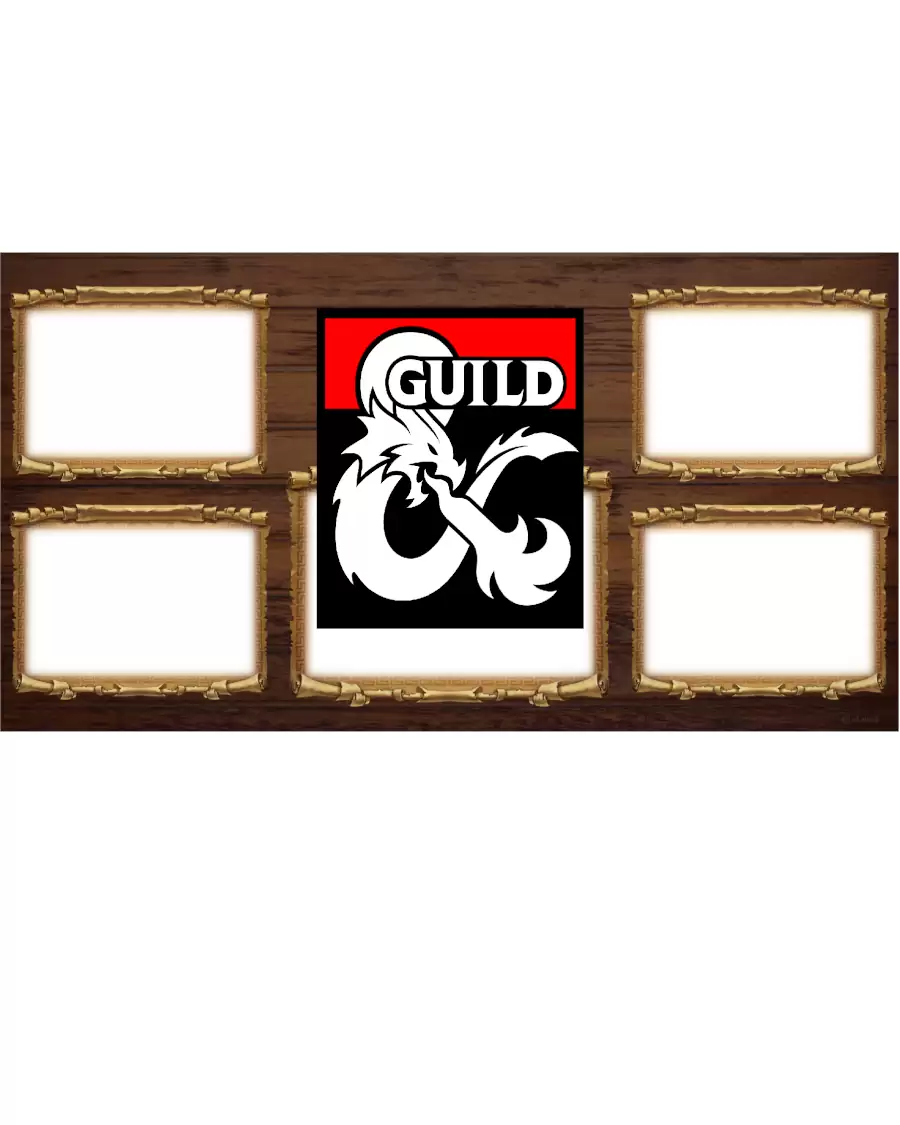 TTRPG Streaming Overlay - Wood and Scroll - Dungeon Masters Guild ...