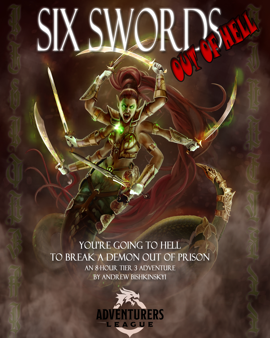 Six Swords Out of Hell - Dungeon Masters Guild | DriveThruRPG