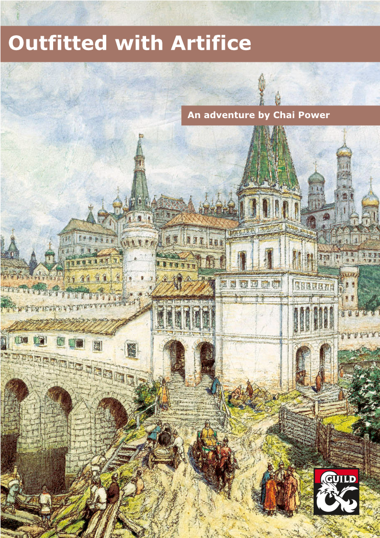 Outfitted with Artifice - Dungeon Masters Guild | DriveThruRPG