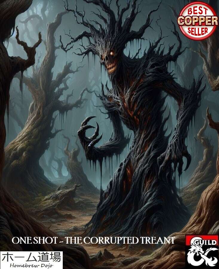 One Shot - The Corrupted Treant - Dungeon Masters Guild | DriveThruRPG