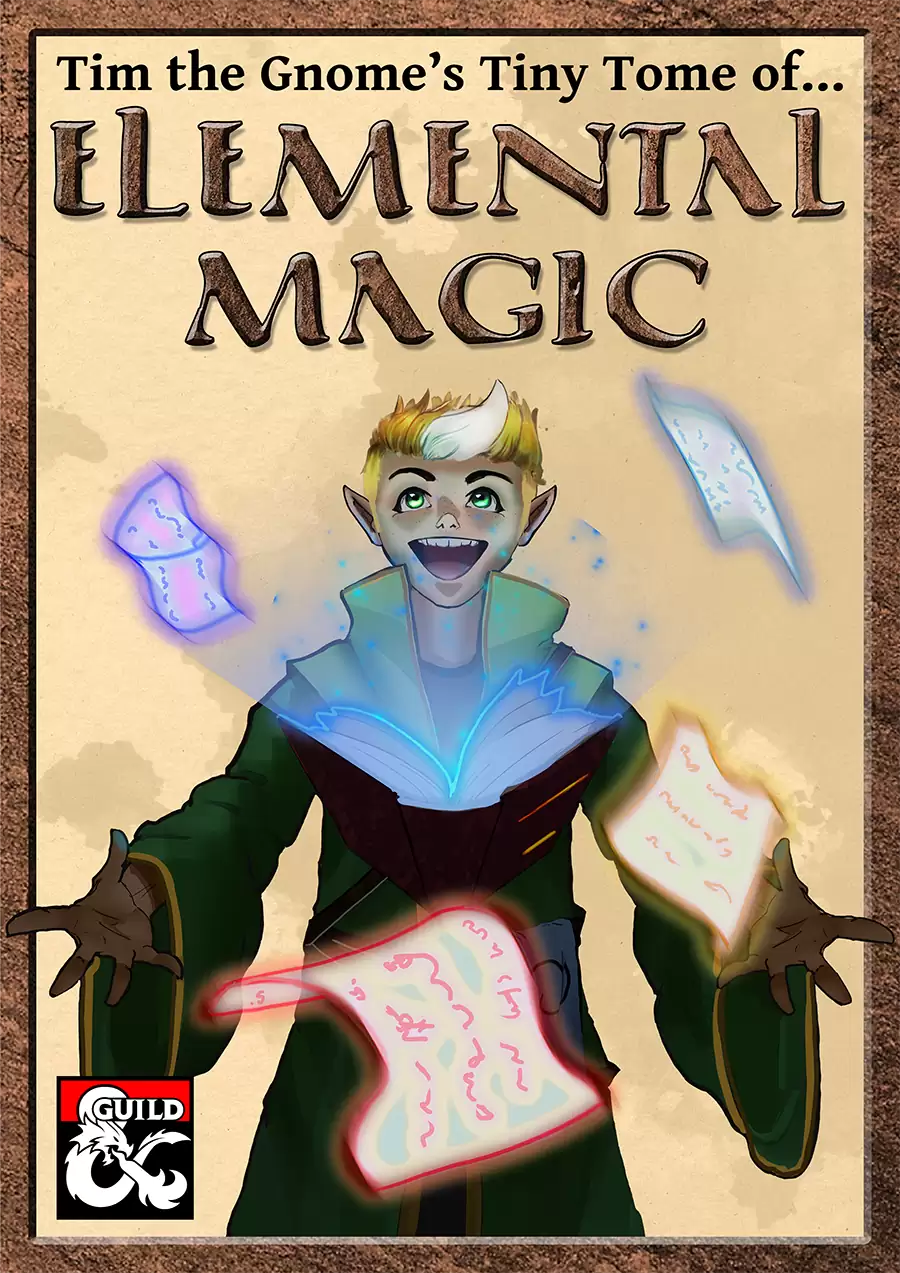 Tim the Gnome's Tiny Tome of Elemental Magic - Dungeon Masters Guild ...