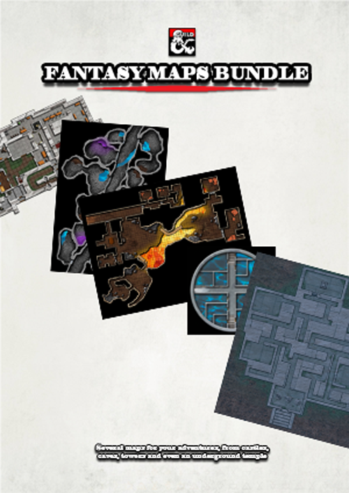 Fantasy Maps Bundle - Dungeon Masters Guild | DriveThruRPG