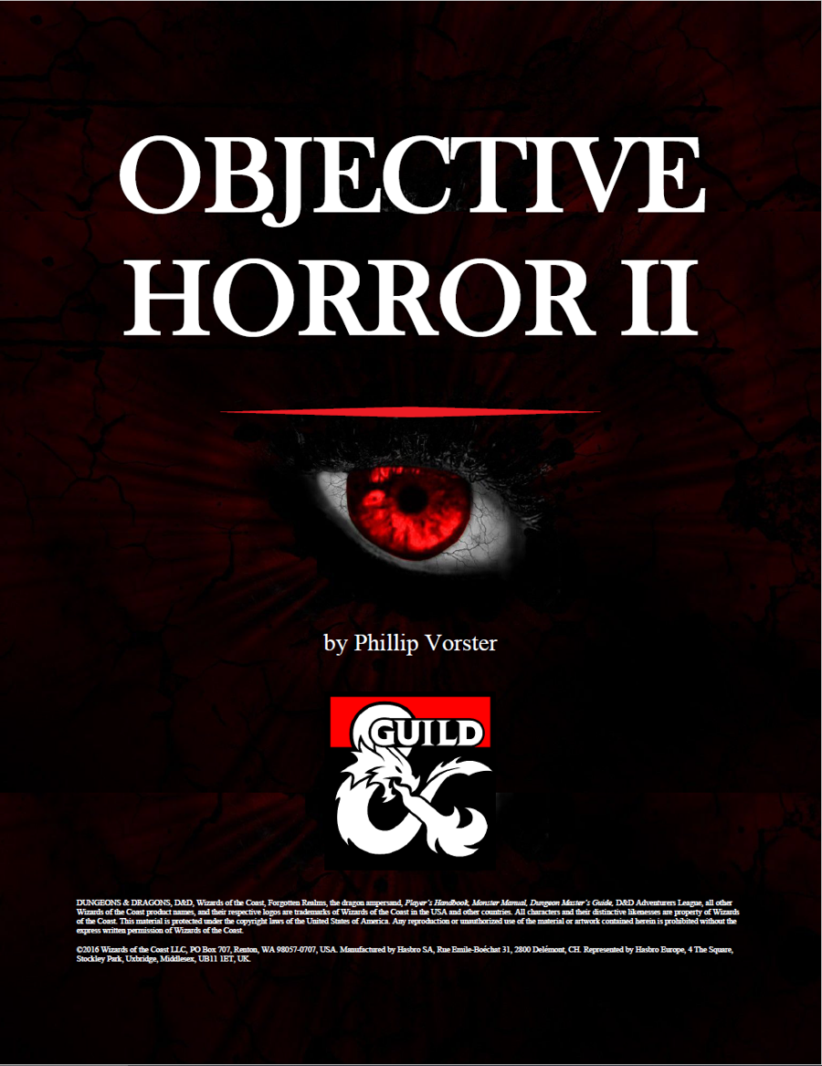 Objective Horror II - Dungeon Masters Guild | DriveThruRPG