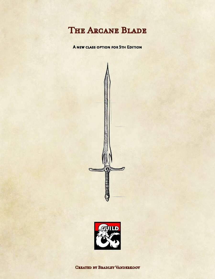 The Arcane Blade - Dungeon Masters Guild | DriveThruRPG