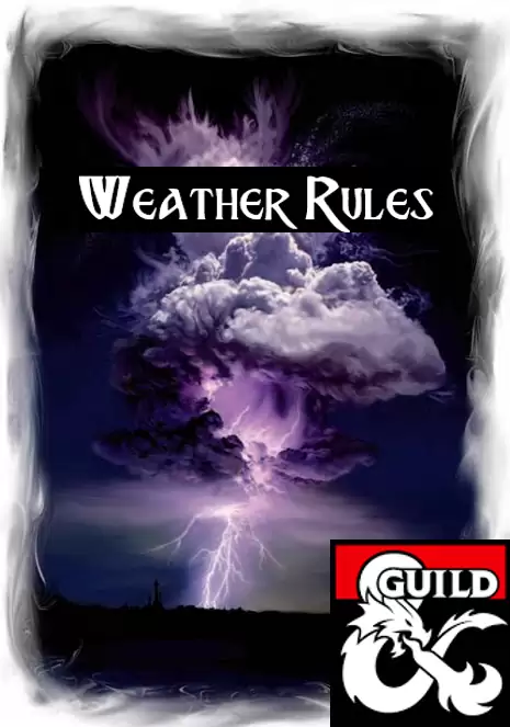 5e Weather Rules: All Terrain Types - Dungeon Masters Guild | DriveThruRPG