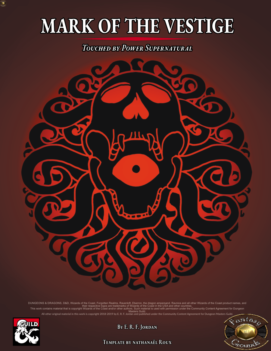 Mark of the Vestige (5e) (Fantasy Grounds) - Dungeon Masters Guild ...