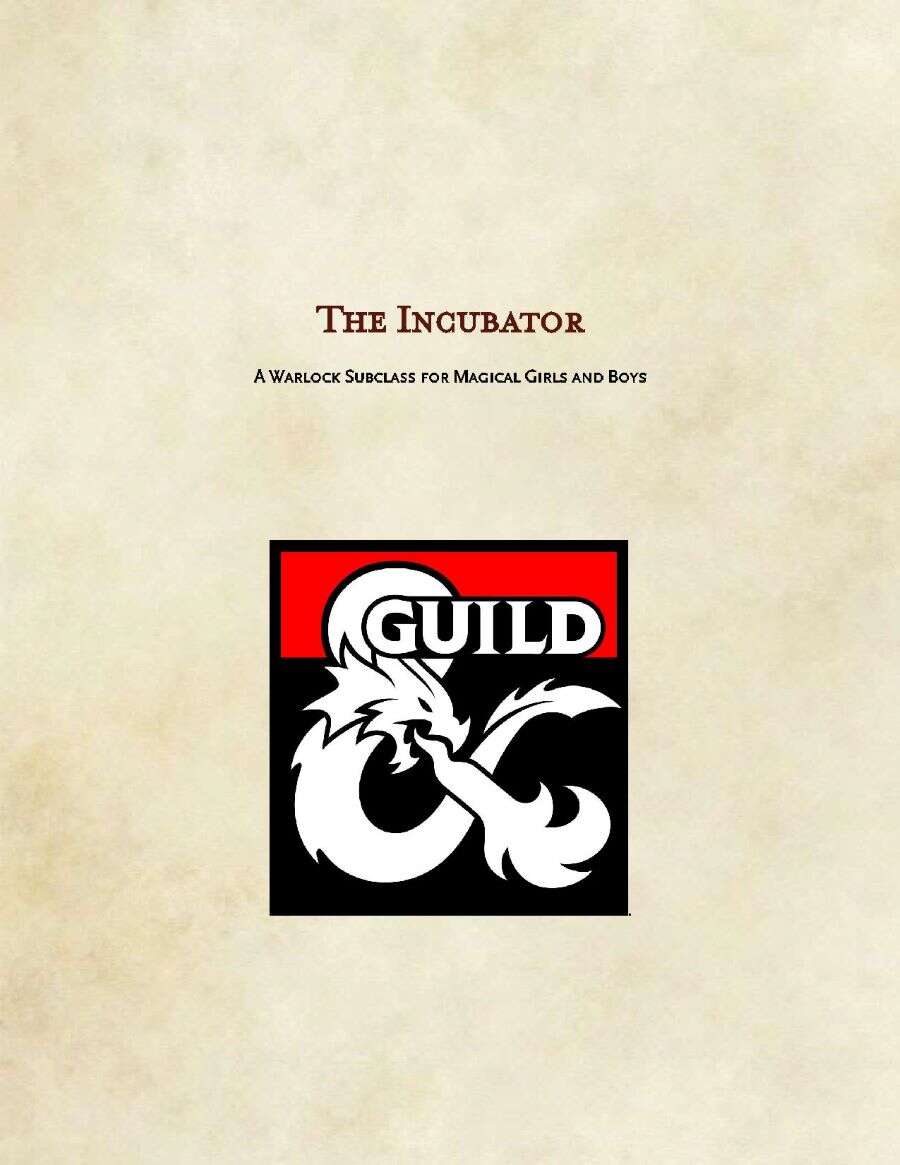 The Incubator - Dungeon Masters Guild | DriveThruRPG