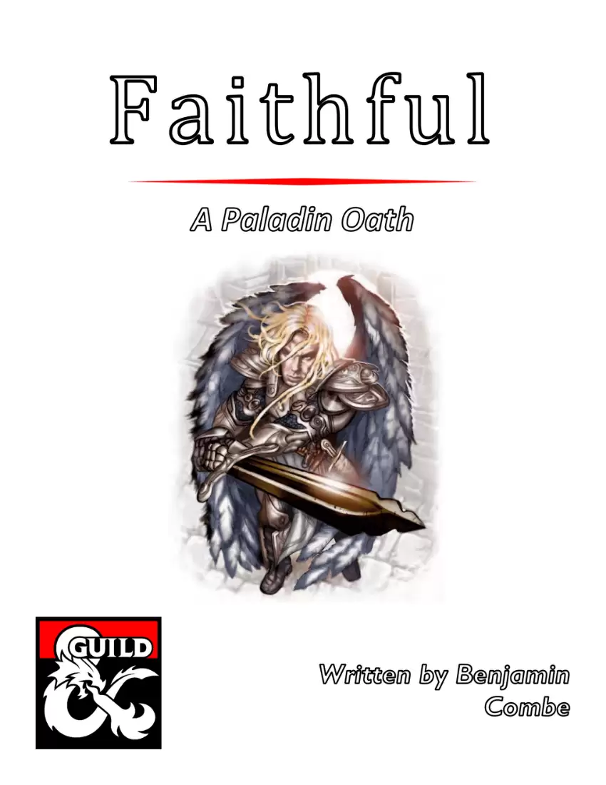 Oath of the Faithful - Dungeon Masters Guild | DriveThruRPG