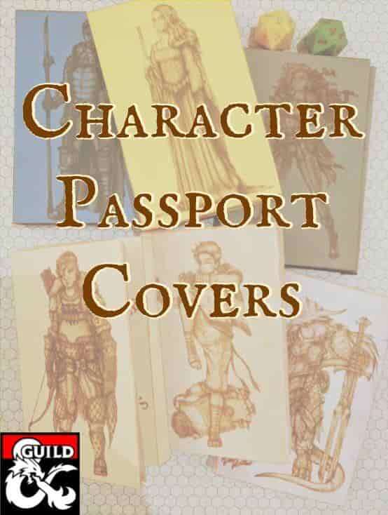 Character Passport Covers: Character Art - Dungeon Masters Guild ...