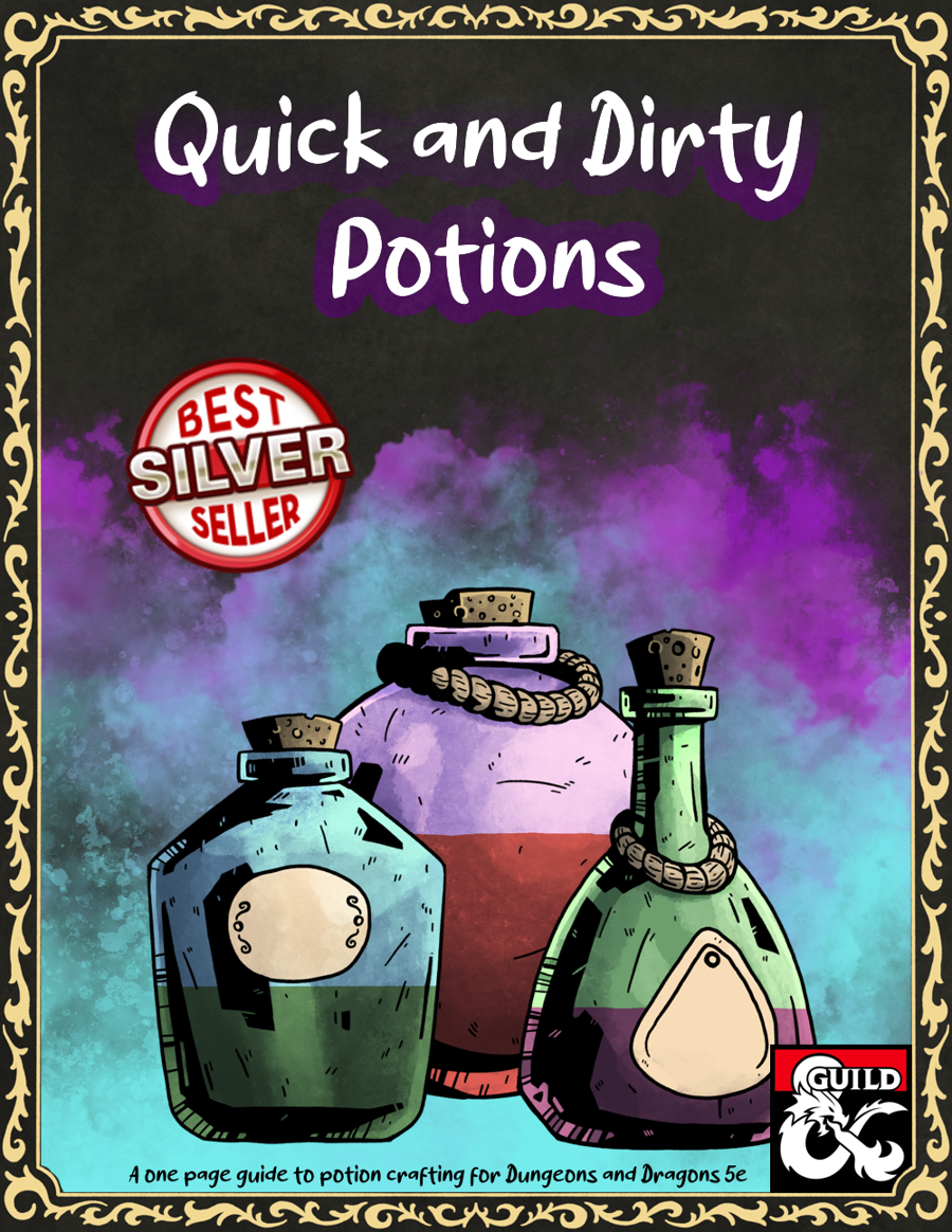 Quick and Dirty Potions - Dungeon Masters Guild | DriveThruRPG