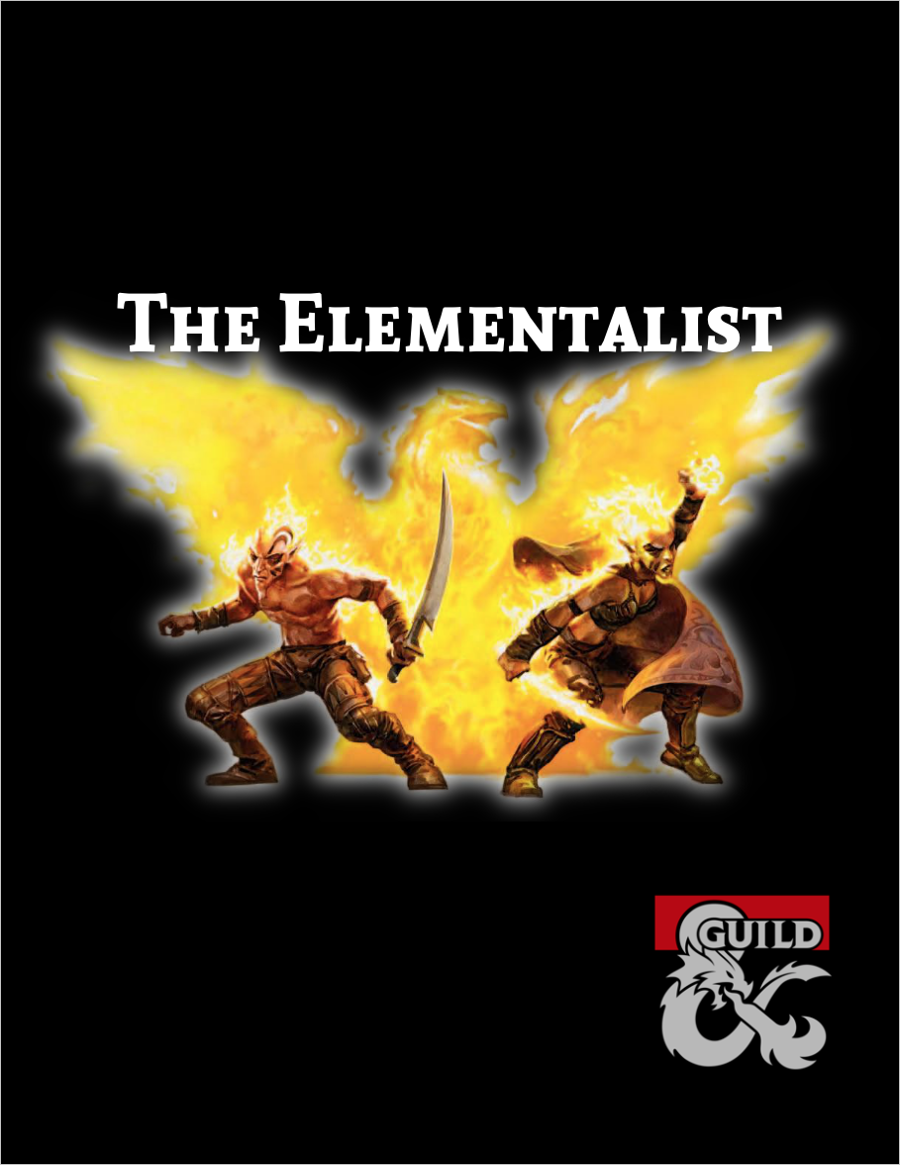 The Elementalist - A 5e Class - Dungeon Masters Guild | DriveThruRPG