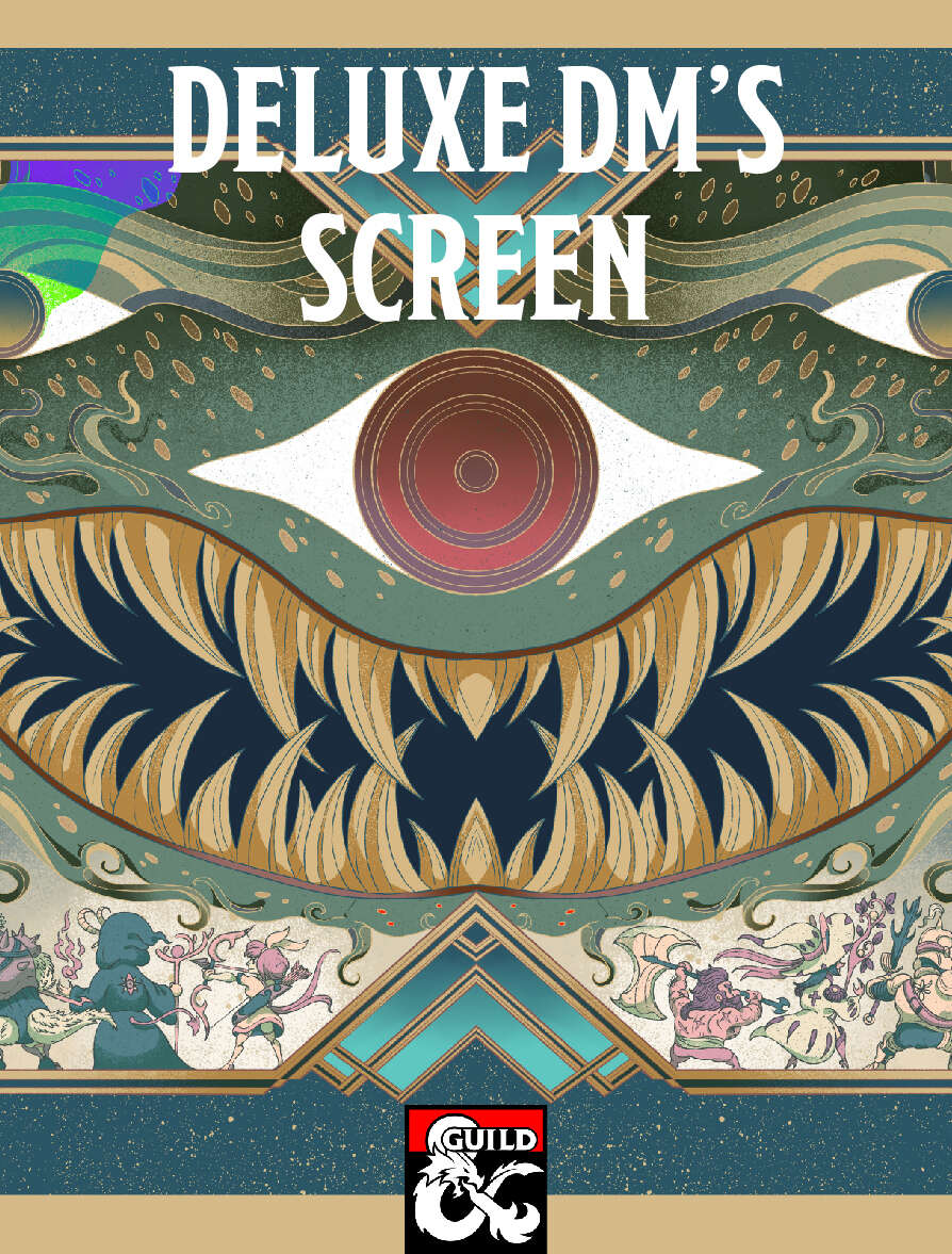 Deluxe Dungeon Master Screen - Dungeon Masters Guild | DriveThruRPG