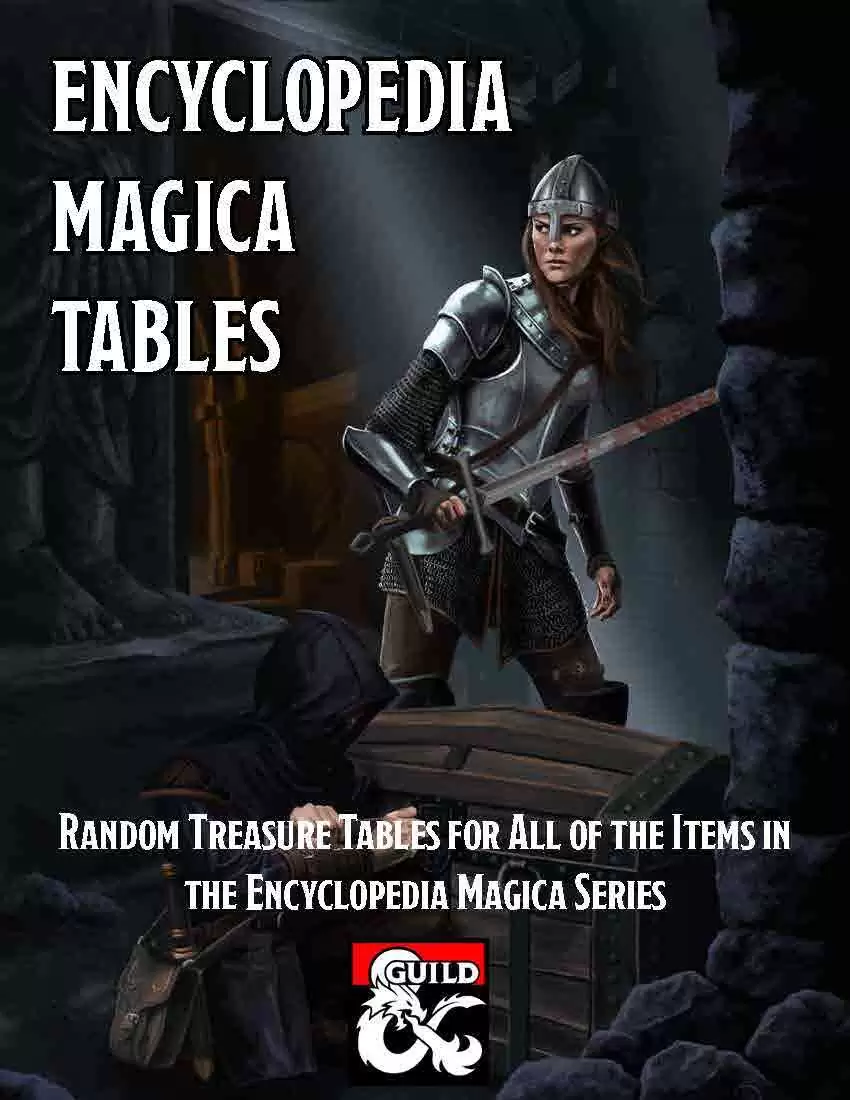 Encyclopedia Magica Tables - Dungeon Masters Guild | DriveThruRPG