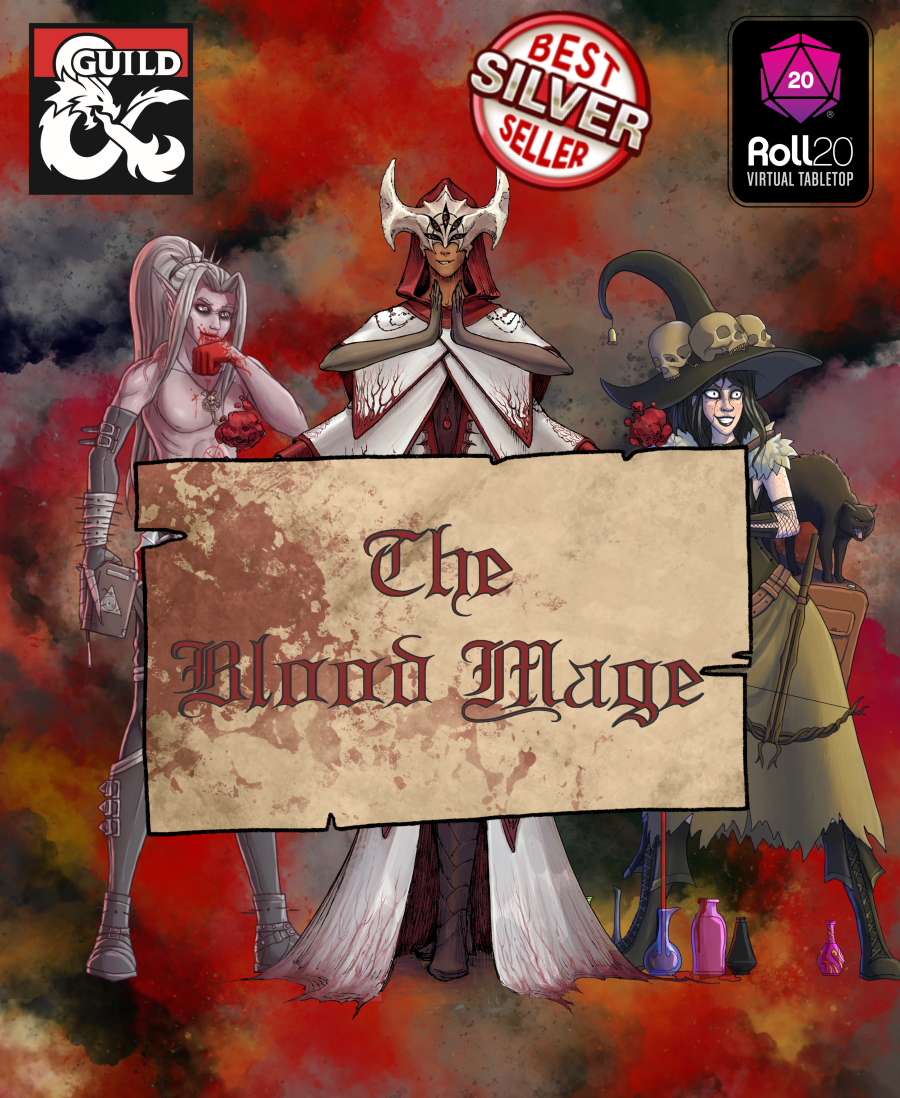 The Blood Mage - Dungeon Masters Guild | DriveThruRPG