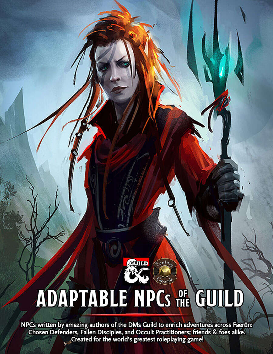Adaptable NPCs of the Guild (Fantasy Grounds) - Dungeon Masters Guild ...