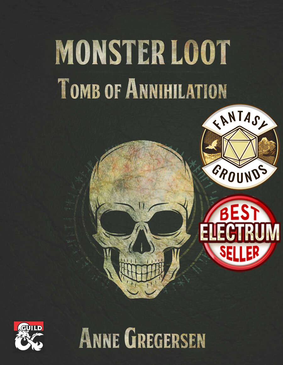 Monster Loot – Tomb of Annihilation (Fantasy Grounds) - Dungeon Masters Guild | DriveThruRPG