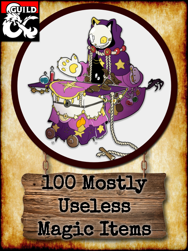 100 Mostly Useless Items - Dungeon Masters Guild | DriveThruRPG