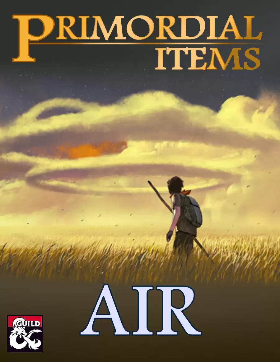 Primordial Items: Air (5e) - Dungeon Masters Guild | DriveThruRPG