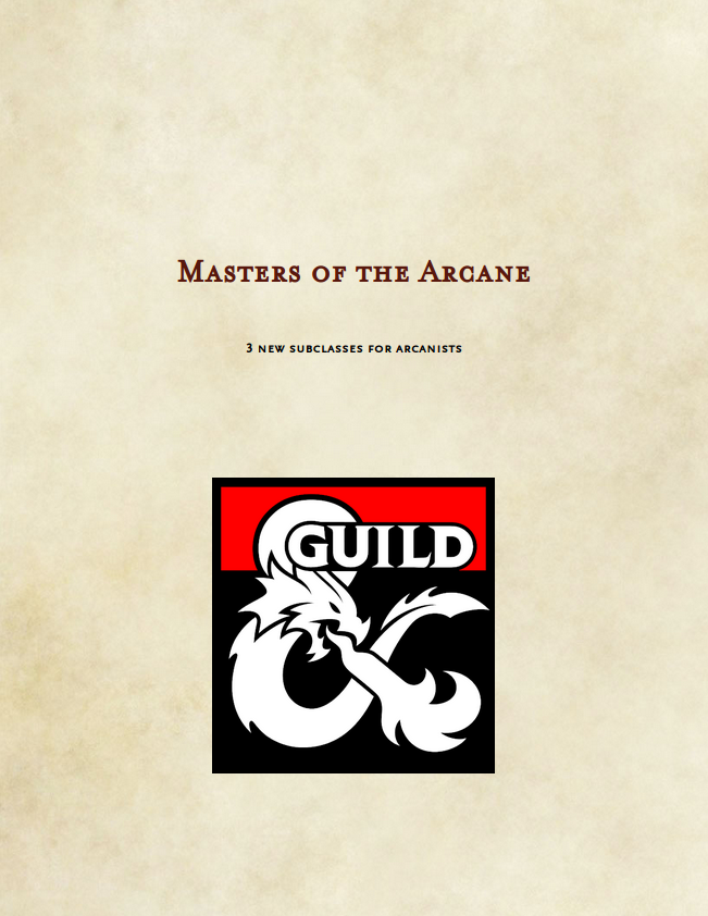 Arcane Archetypes - Dungeon Masters Guild | DriveThruRPG