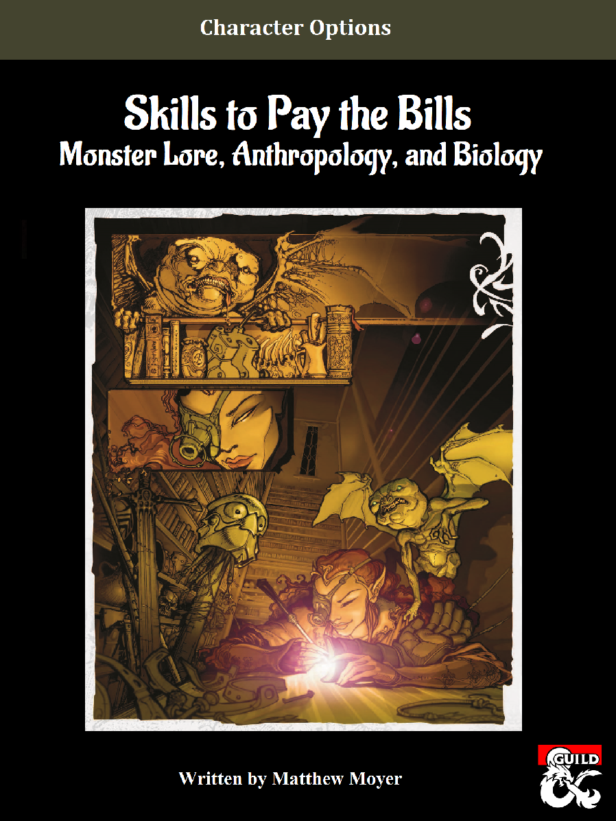 Skills to Pay the Bills: Monster Lore, Anthropology, and Biology ...