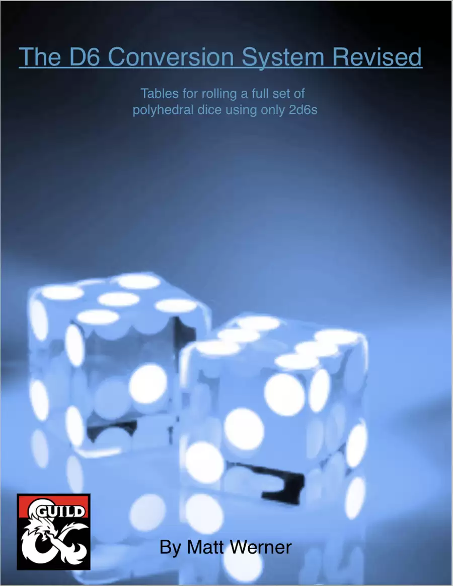 The d6 System Revised - Dungeon Masters Guild | DriveThruRPG