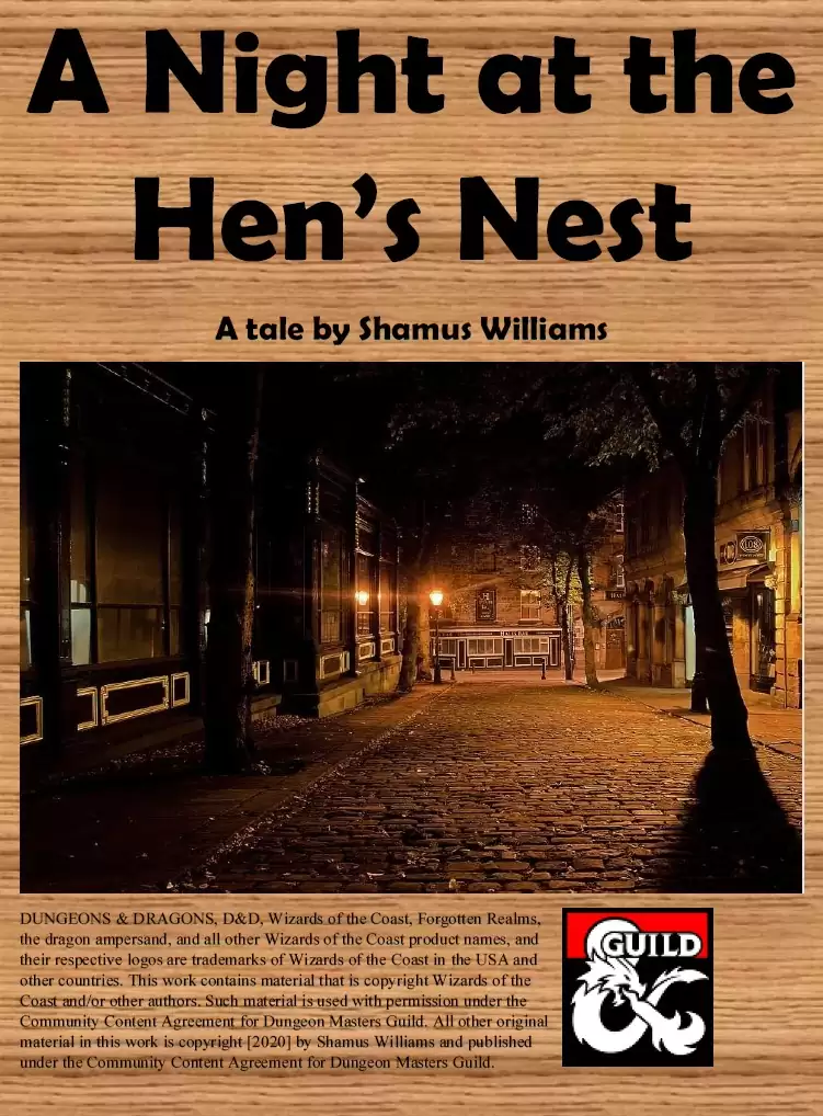 A Night at the Hen's Nest - Dungeon Masters Guild | DriveThruRPG
