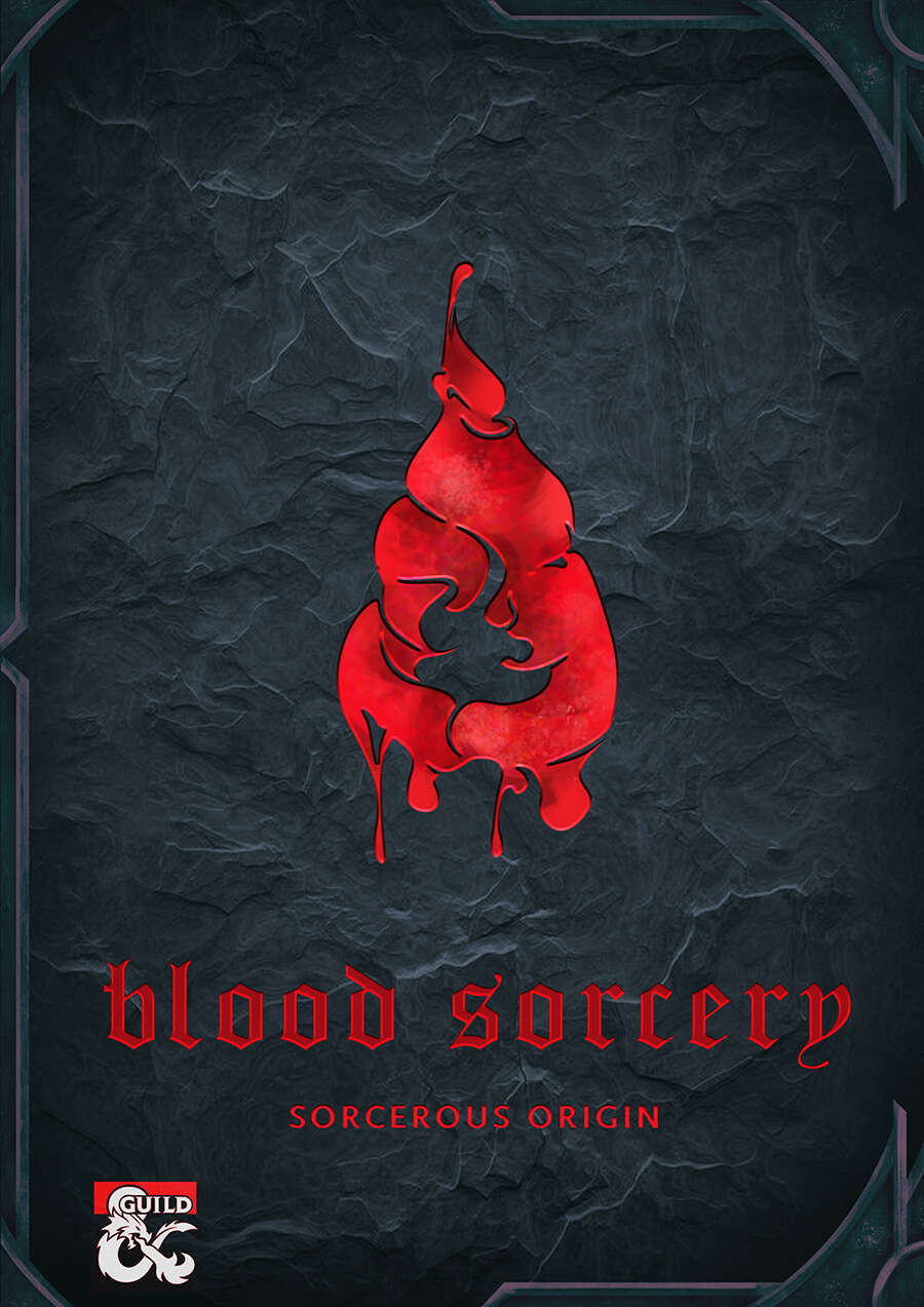 Blood Sorcery Sorcerous Origin - Dungeon Masters Guild | DriveThruRPG